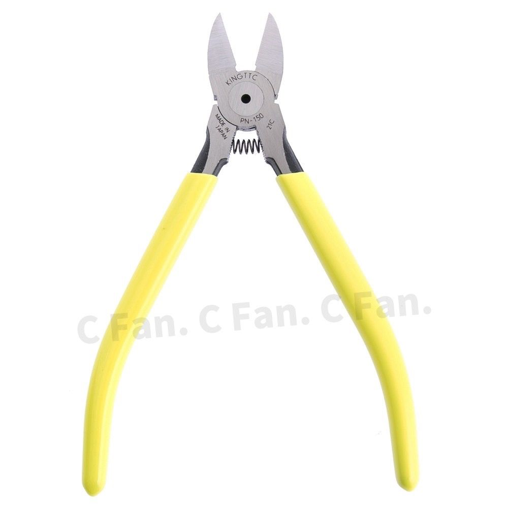 日本製 角田 KING TTC 塑膠斜口鉗 150mm PN-150, 家具及居家用品, 居家改善及收納用品, 居家改善及收納用品在旋轉拍賣