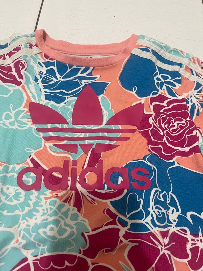 Adidas Dress Vintage Bunga Trifoil Trefoil Kembang Anak, Bayi & Anak ...