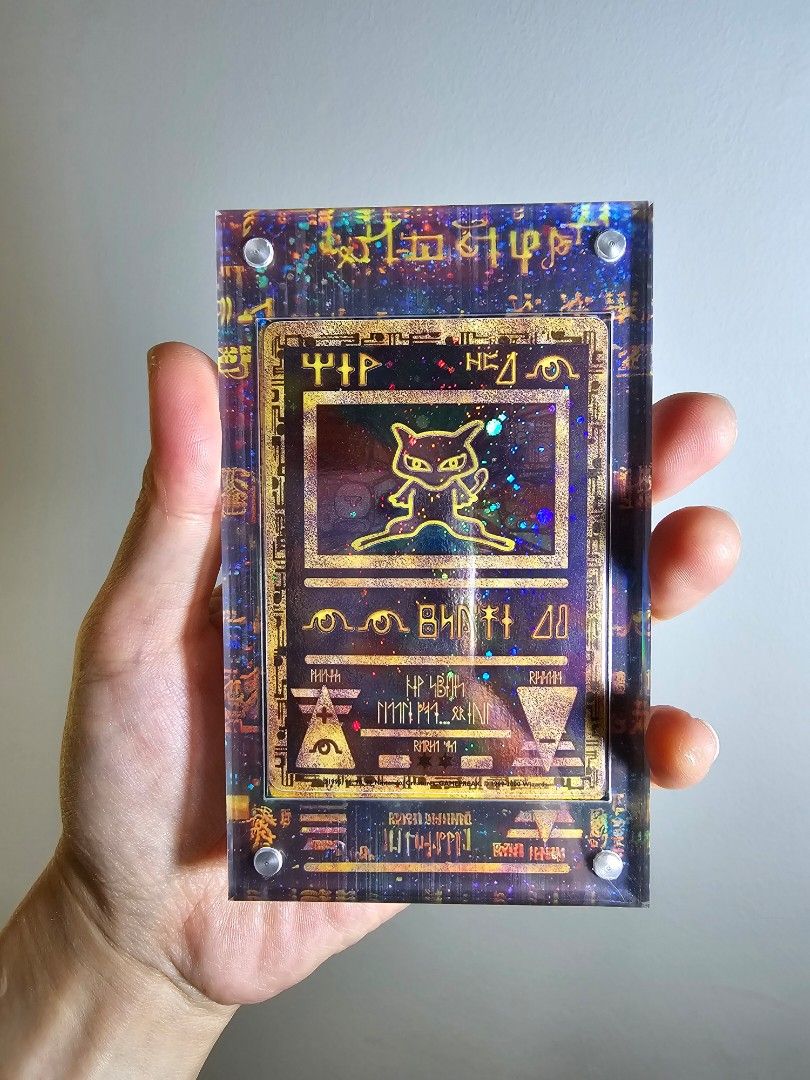 Ancient Mew with Special Acrylic Case, Hobbies & Toys, Toys & Games on ...