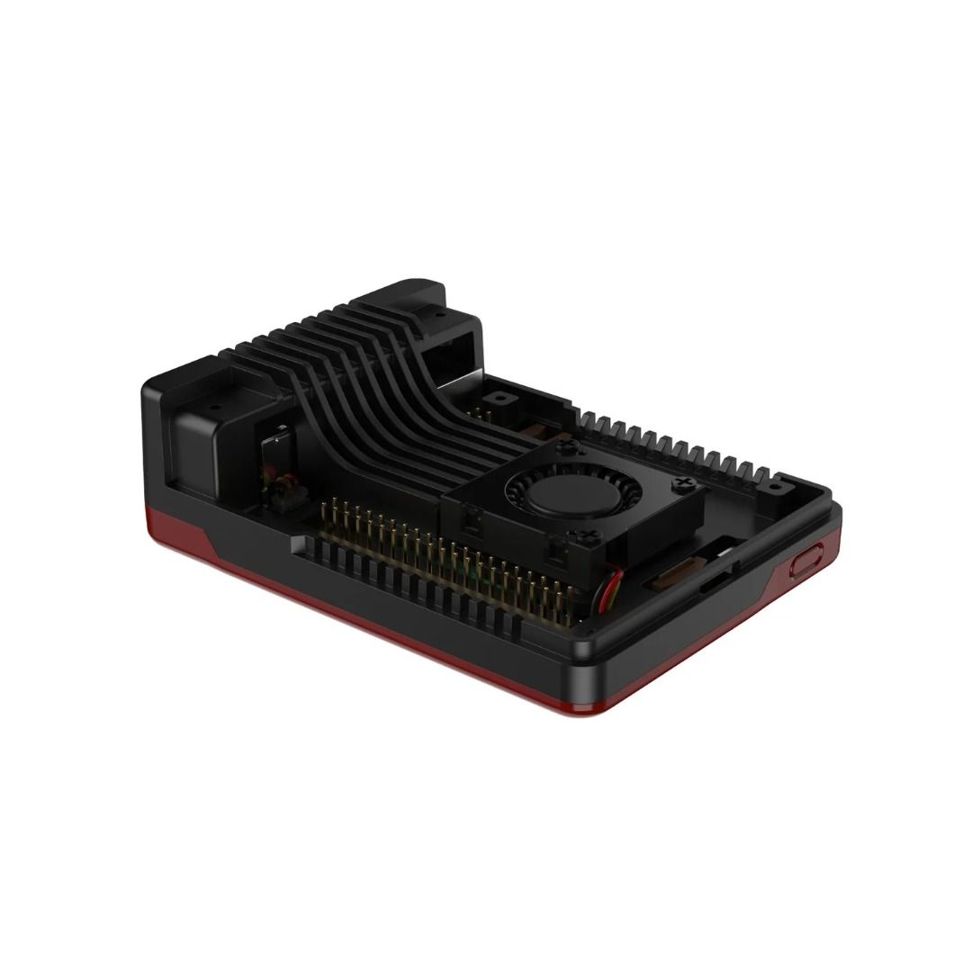 Argon NEO 5 BRED RP5外殼+內置風扇 Argon NEO 5 BRED Case for Raspberry Pi 5 ...