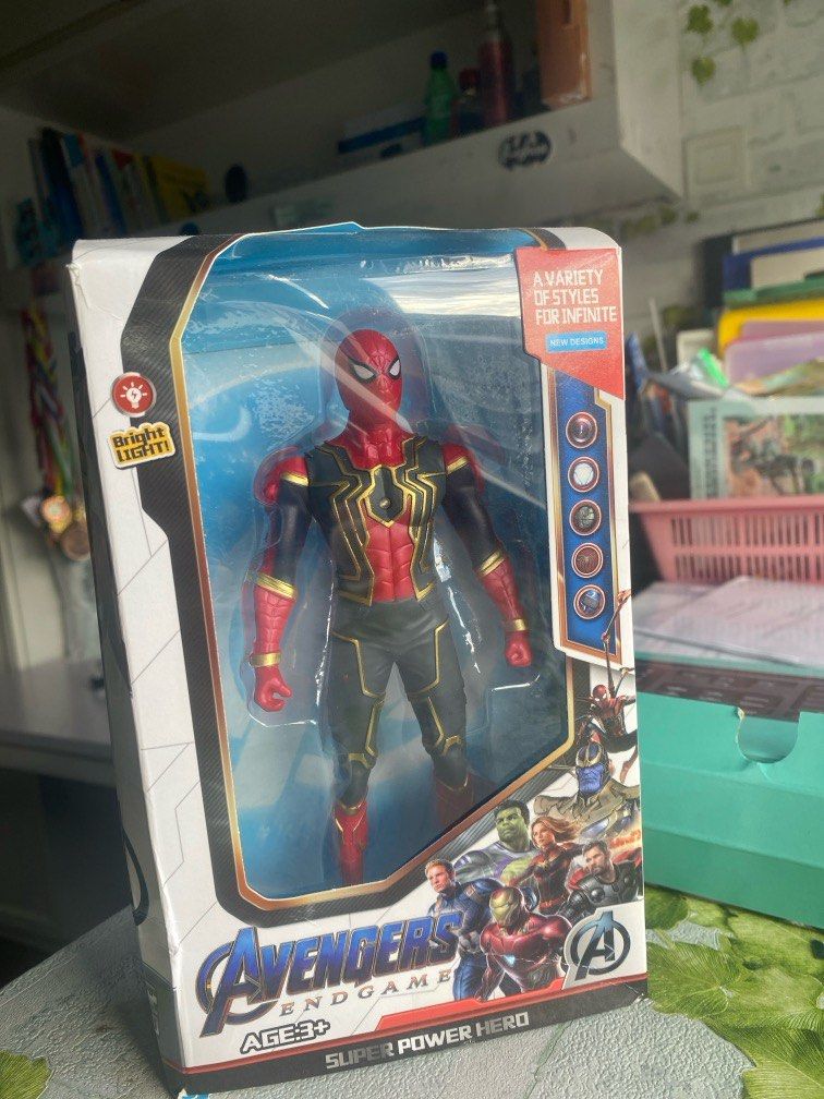 Avengers Endgame Spider Man Action Figure Hobbies And Toys Toys And Games On Carousell