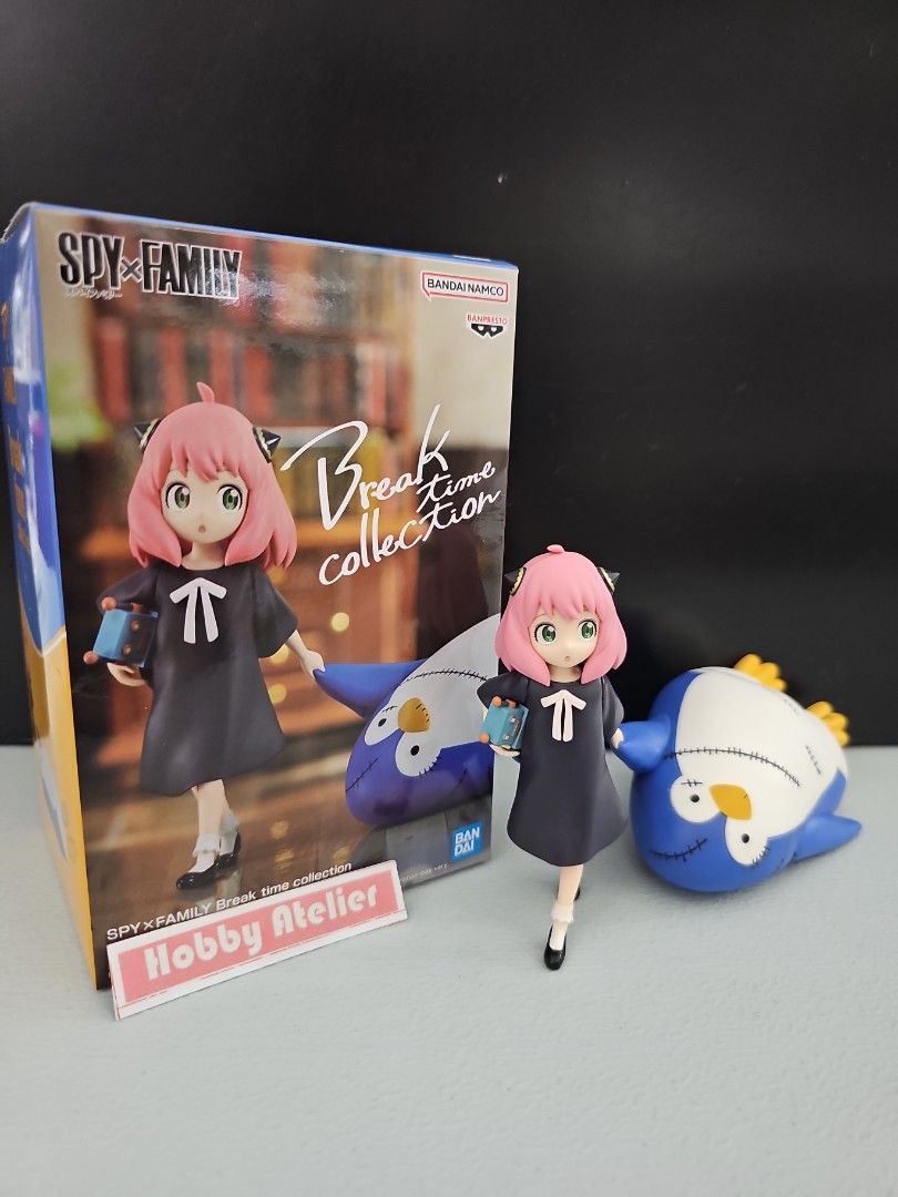 Banpresto Spy X Family Break Time Collection Anya Forger & Penguin ...