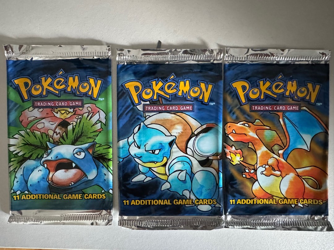 Base Set Unlimited Pack Wrapper, Hobbies & Toys, Memorabilia ...