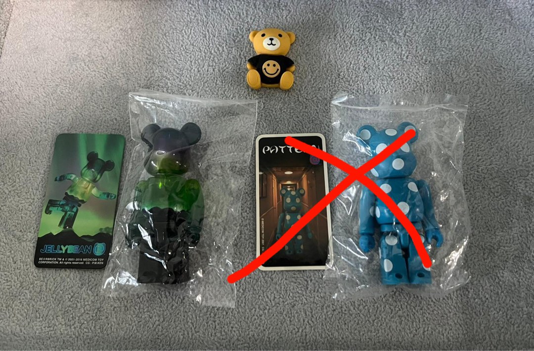 Bearbrick Series 1 Pattern, Hobbies & Toys, Toys & Games on Carousell