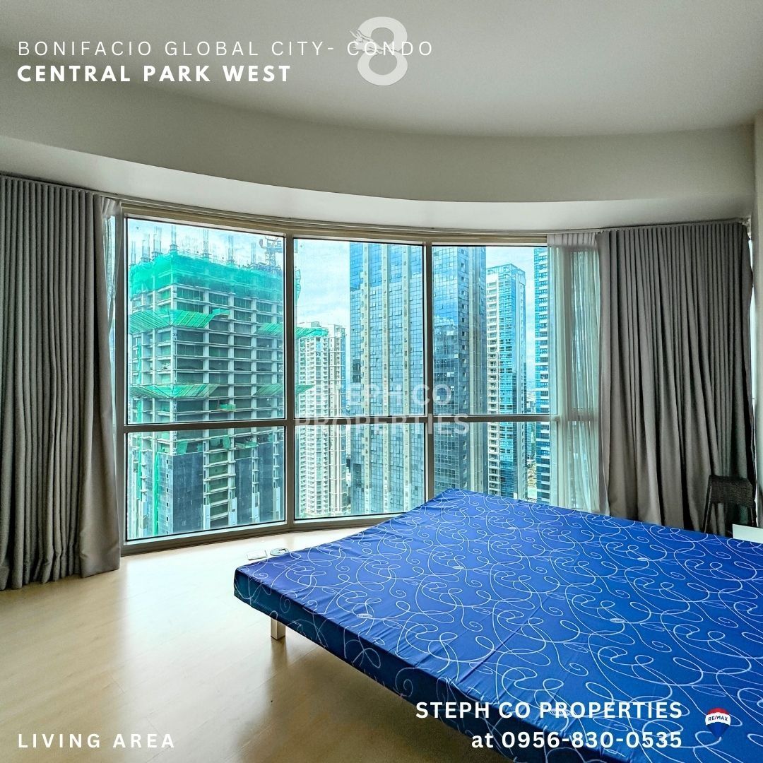 BGC The Seasons Residences View, 3 Bedroom for Sale at Central Park ...
