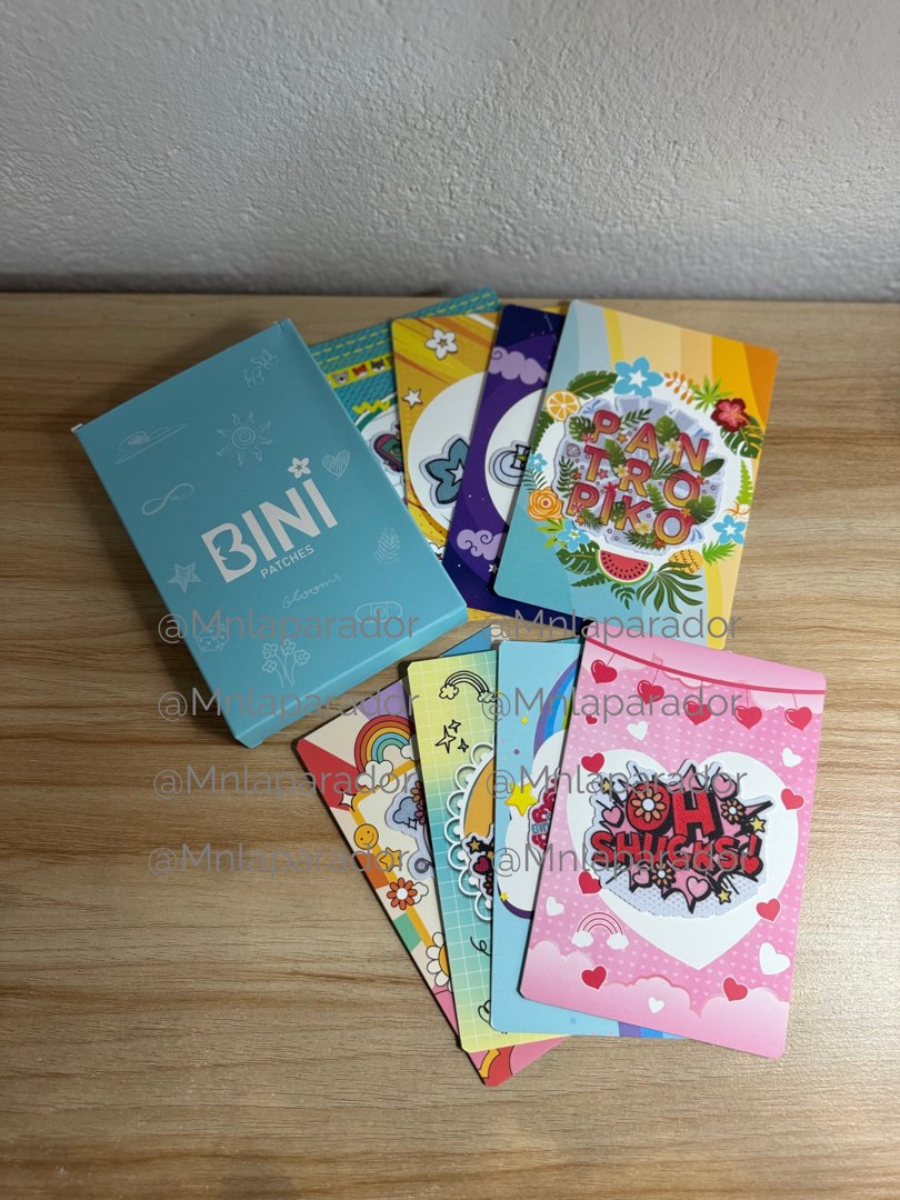 Bini Merch Patches - Biniverse Bloom, Hobbies & Toys, Memorabilia ...