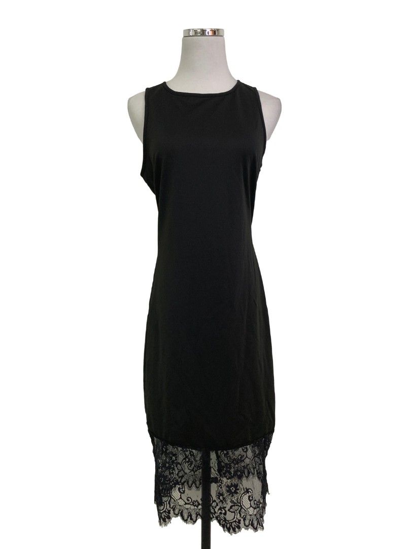 Black Lace Dress Womens Fashion Dresses And Sets Dresses On Carousell