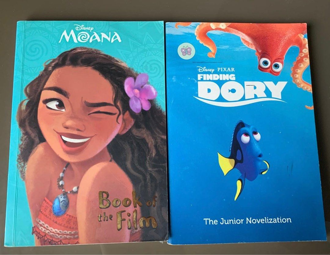 Book of the Film: Moana and Finding Dory, Hobbies & Toys, Books ...