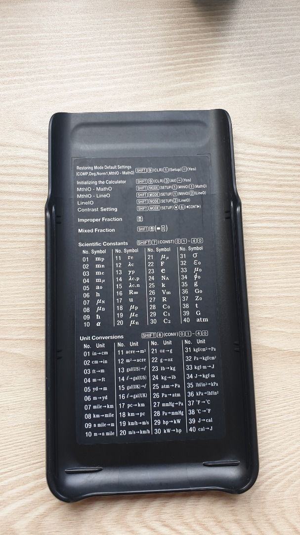 Casio Fx-570ES Plus 2nd Edition Calculator, Computers & Tech, Office ...