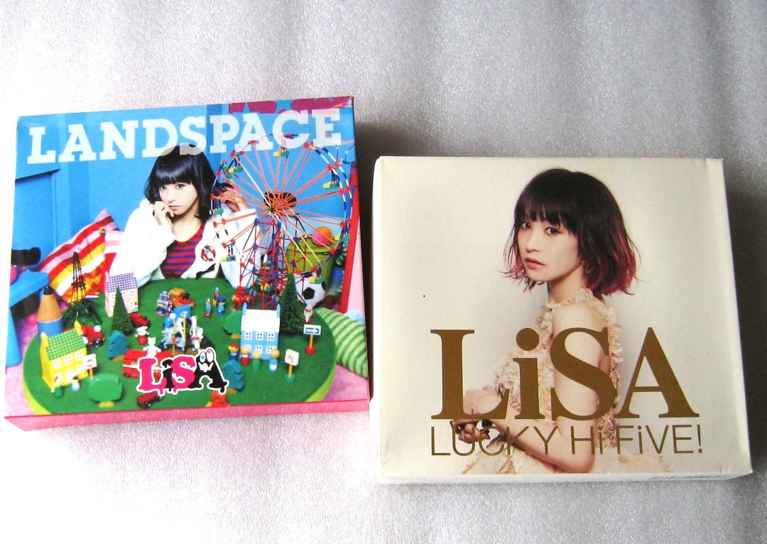 LISA - CD + BD + DVD - 織部里莎【鬼滅】、LANDSPACE（+）、LUCKY HI FIVE !, 興趣及遊戲, 音樂、樂器 & 配件, 音樂與媒體 - CD 及 ...