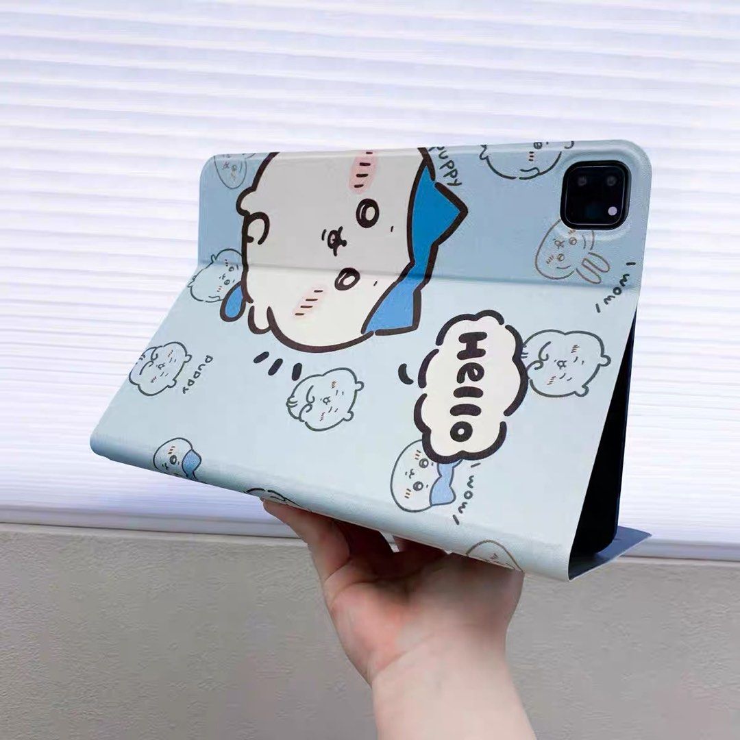 Chiikawa iPad 套, 手提電話, 電話及其他裝置配件, 手機套及手機殻 - Carousell