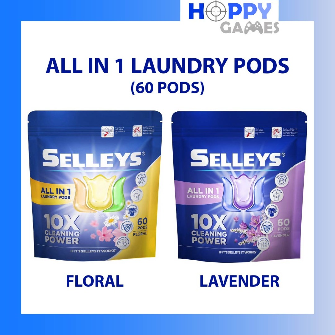 *CHOOSE OPTION* Selleys All in 1 Laundry Pods Refill - Floral ...