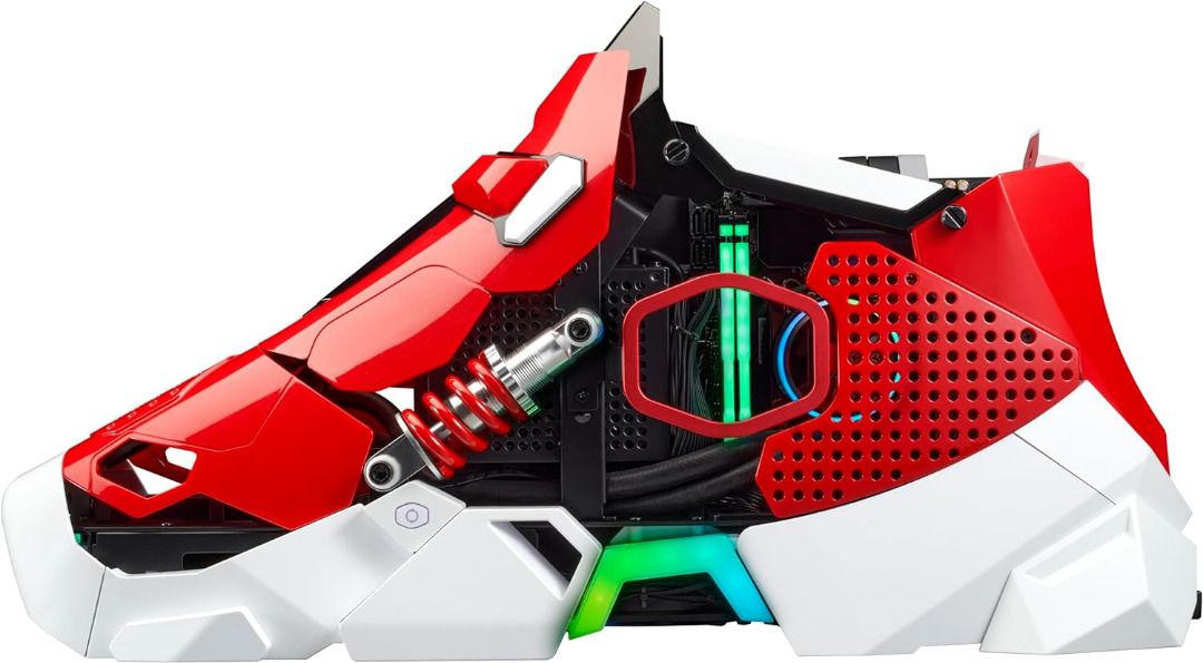 Cooler Master Sneaker X Classic Red Special Edition Kit w/ AIO, PSU ...