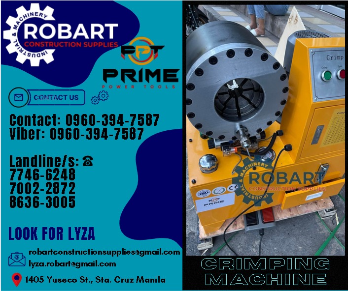 Crimping Machine Prime, Commercial & Industrial, Construction Tools ...