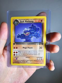 1st Edition Dark Machamp 10/82, Hobbies & Toys, Toys & Games on Carousell