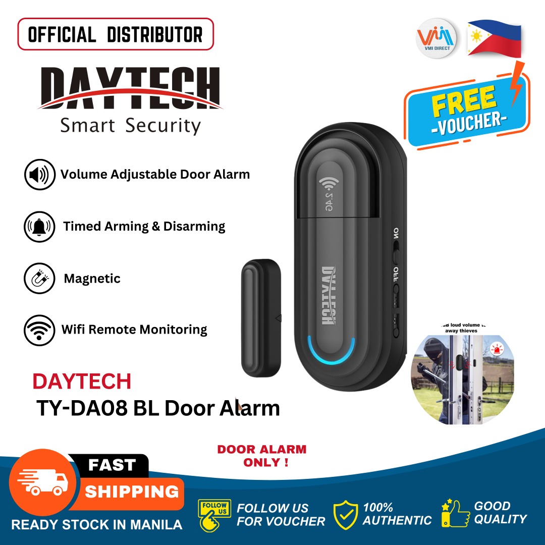 DAYTECH TY-DA08Wireless Door Window Anti-theft Alarm Sensor Burglar Security Alarm With Battery ...
