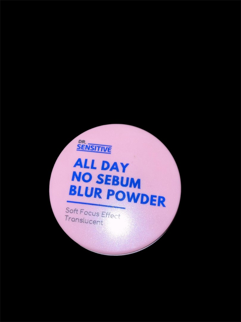 Dr. Sensitive All Day No Sebum Blur Powder TRANSLUCENT, Beauty ...