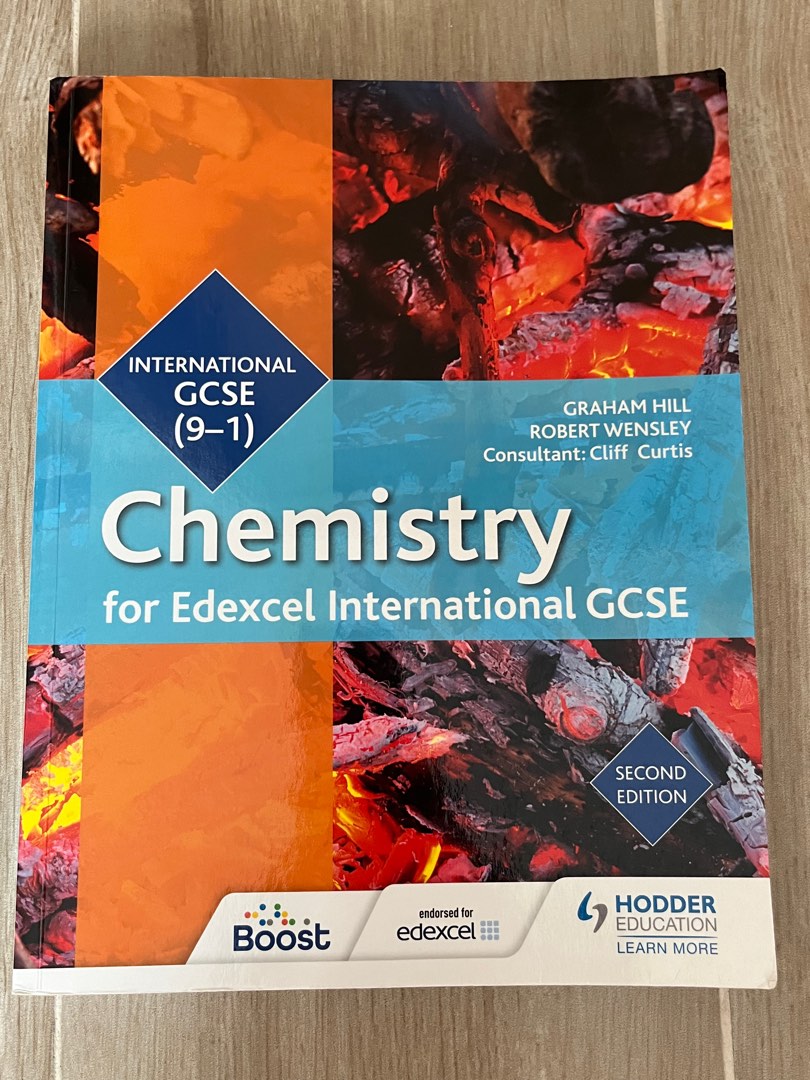 Edexcel international GCSE Chemistry second edition textbook, 興趣及遊戲, 書本 ...