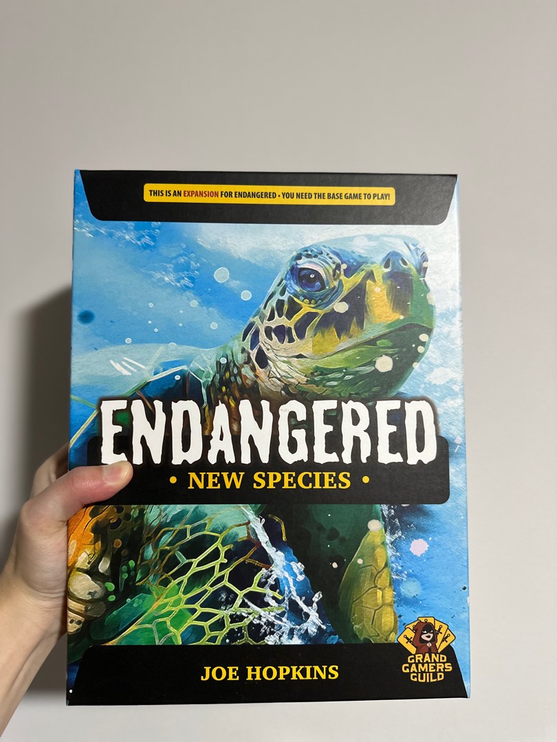 RARE Endangered Board Game with New Species Expansion, Hobbies & Toys ...