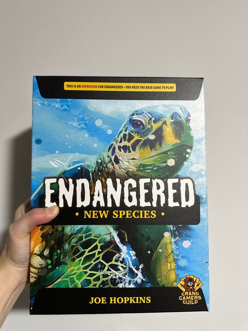 RARE Endangered Board Game with New Species Expansion, Hobbies & Toys ...