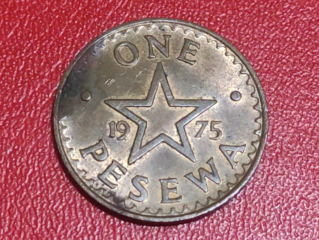 Ghana | 1 Pesewa 1975, Hobbies & Toys, Memorabilia & Collectibles ...