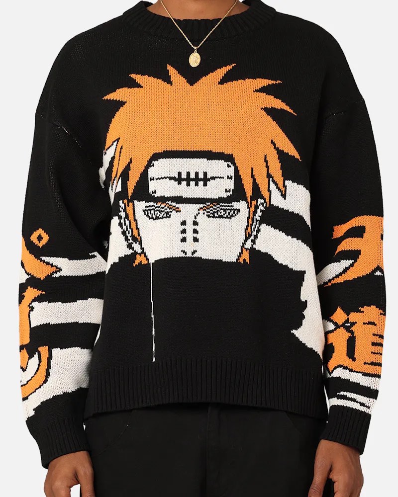 Goat Crew x Naruto - Pain Knit Sweater Large, Men's Fashion, Tops ...