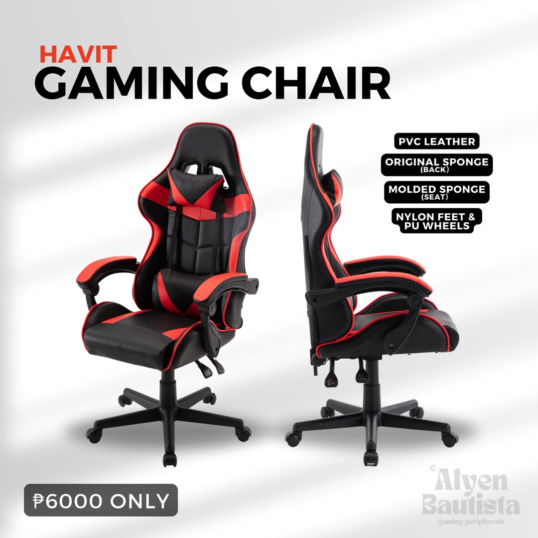 Havit GC933 Gaming Chair, Furniture & Home Living, Office Furniture ...