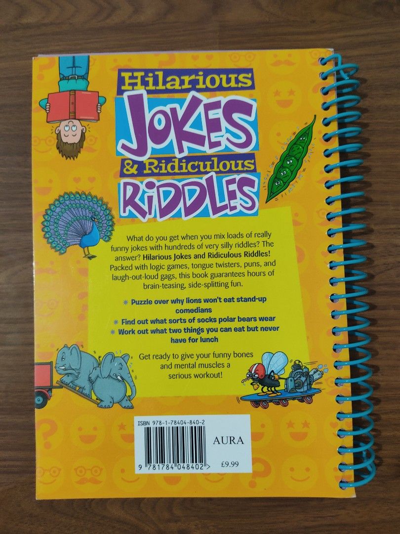 Hilarious Jokes & Ridiculous Riddles, Hobbies & Toys, Books & Magazines ...