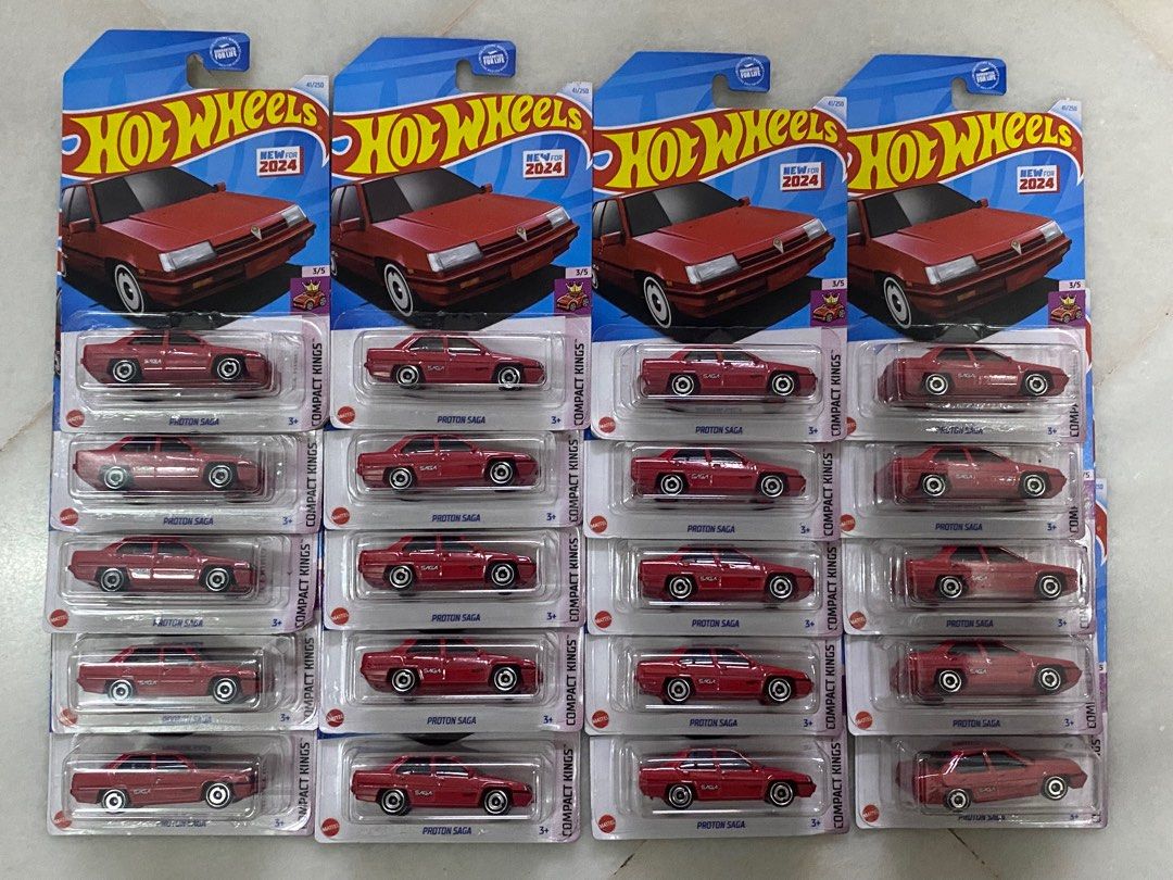 Hotwheels Proton Saga US Card, Hobbies & Toys, Toys & Games on Carousell