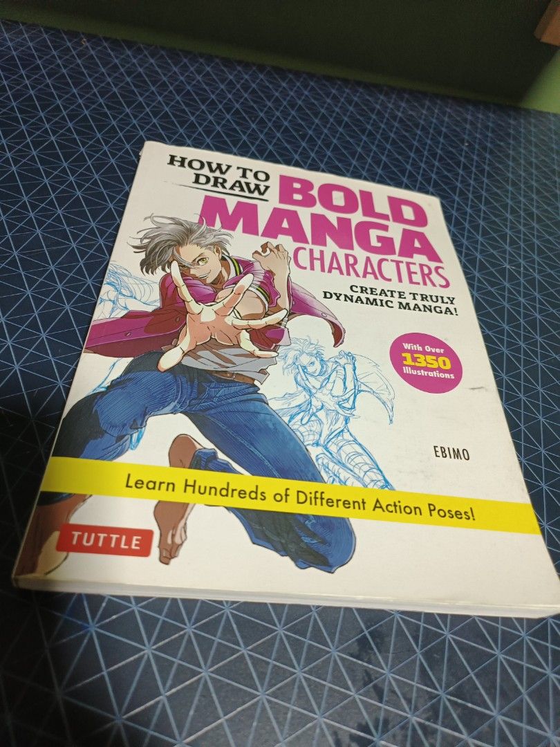 HOW TO DRAW BOLD MANGA CHARACTERS, Hobbies & Toys, Books & Magazines ...