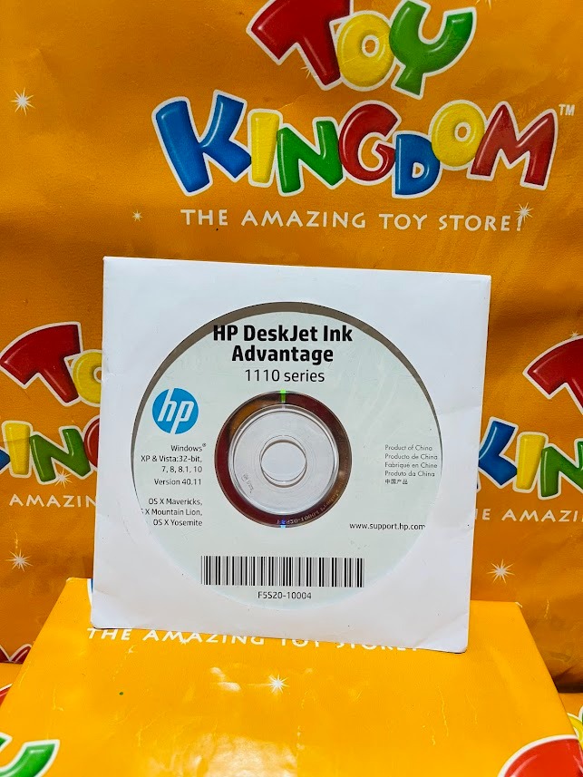 HP Deskjet Ink Advantage 1110 Series Software Setup CD ROM, Computers ...