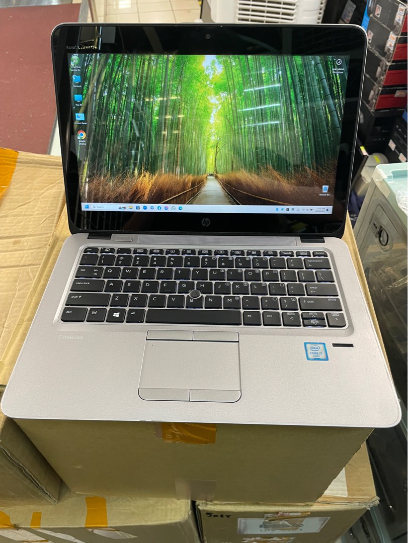 Hp Elitebook 820 G3 i7 6600u 2.8GHz 8GB ram 256gb ssd 12.5 Touch Screen ...