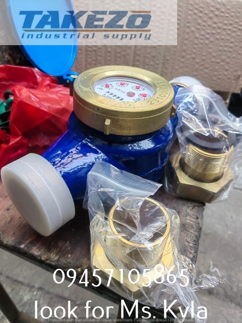 Hyjet water meter (threaded), Commercial & Industrial, Construction ...