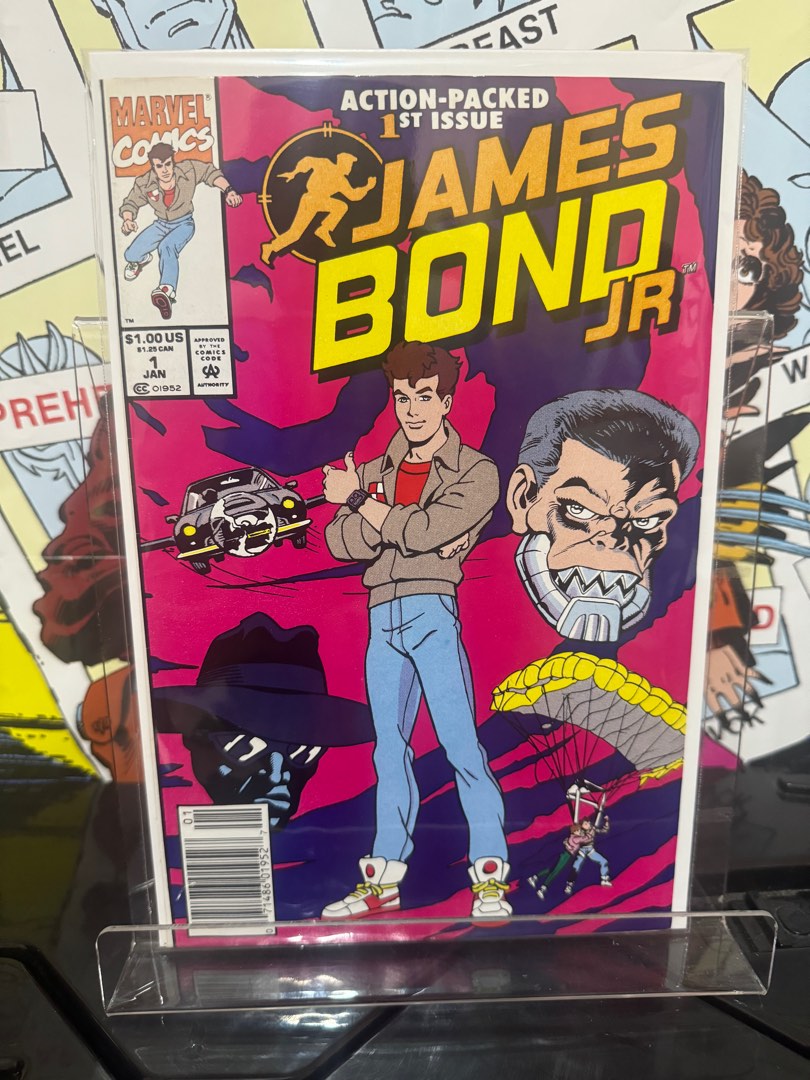 JAMES BOND JR. #1 (1st appearance in comics of James Bond Jr.), Hobbies ...