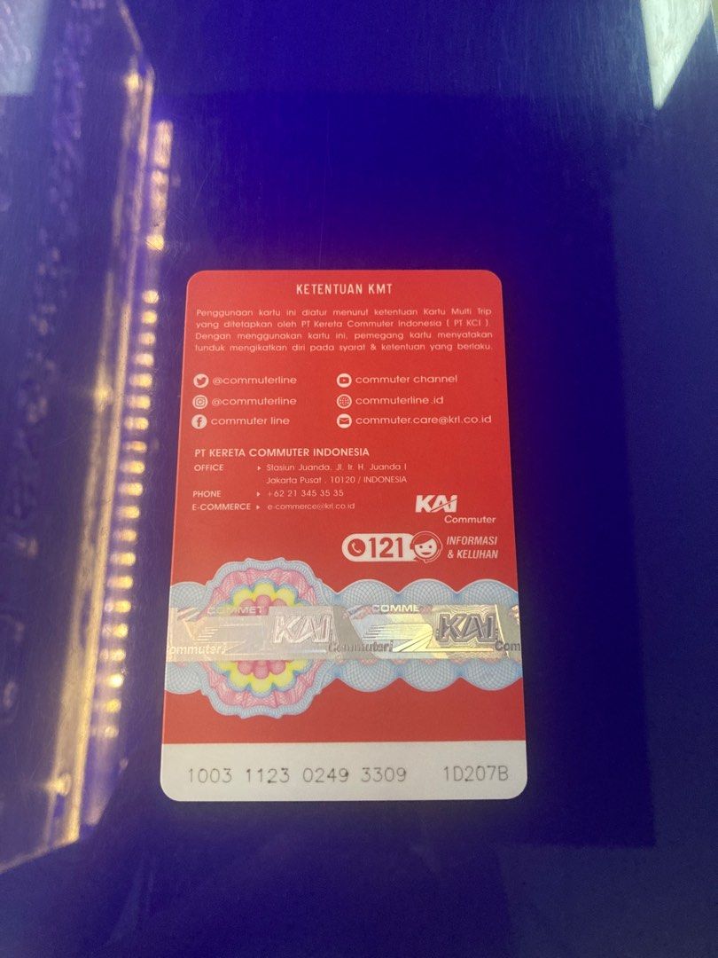 Kartu Commuter Line KAI (New Edition), Telepon Seluler & Tablet, Ponsel ...