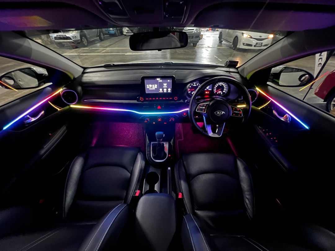 Kia Cerato Ambient Lighting |In-car cam|Audio System|Android Player ...