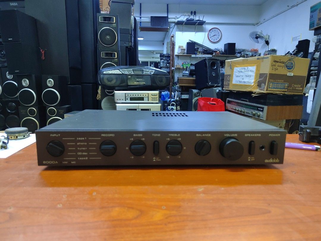 Ku audiolab stereo amp elok, Audio, Soundbars, Speakers & Amplifiers on Carousell