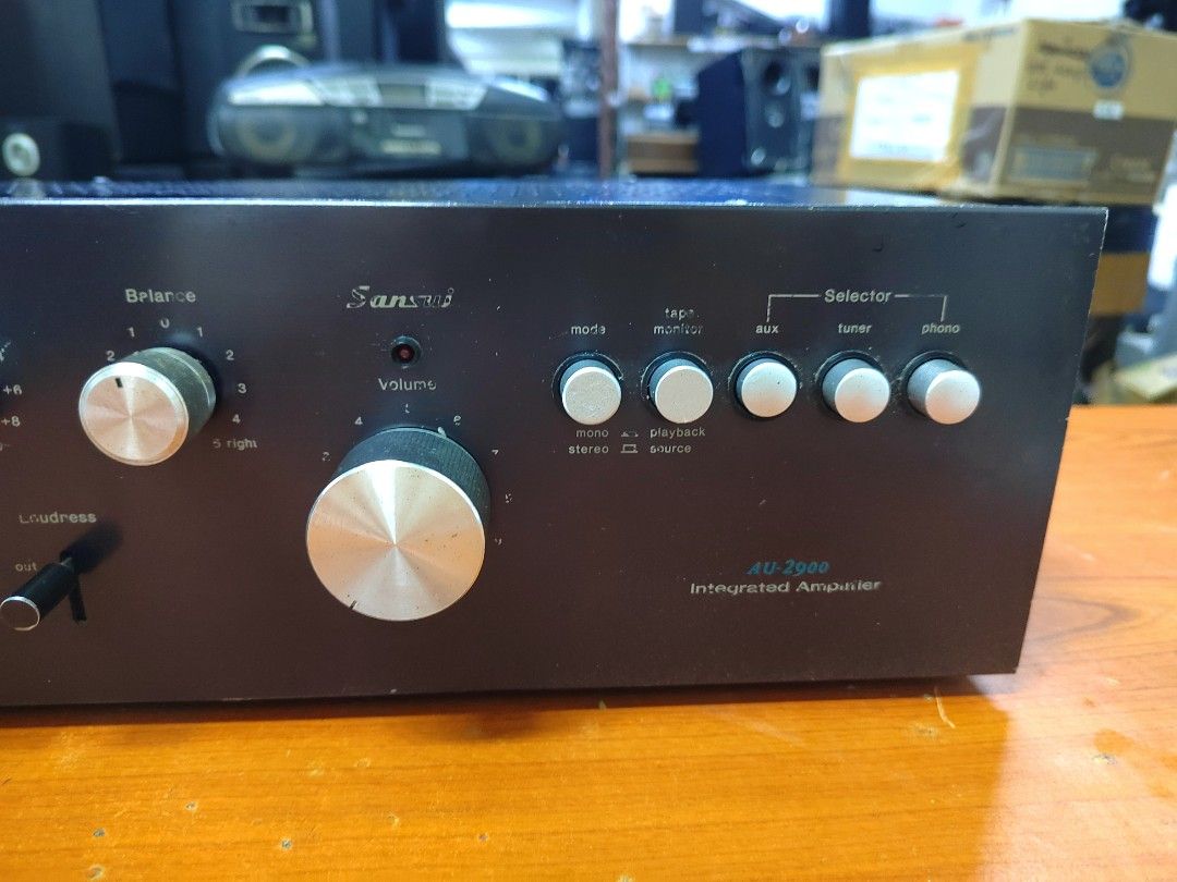 Ku sansui stereo amp elok, Audio, Soundbars, Speakers & Amplifiers on ...