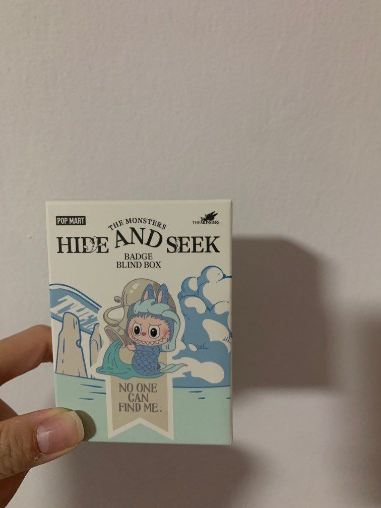 Labubu hide and seek badge blind box, Hobbies & Toys, Toys & Games on ...