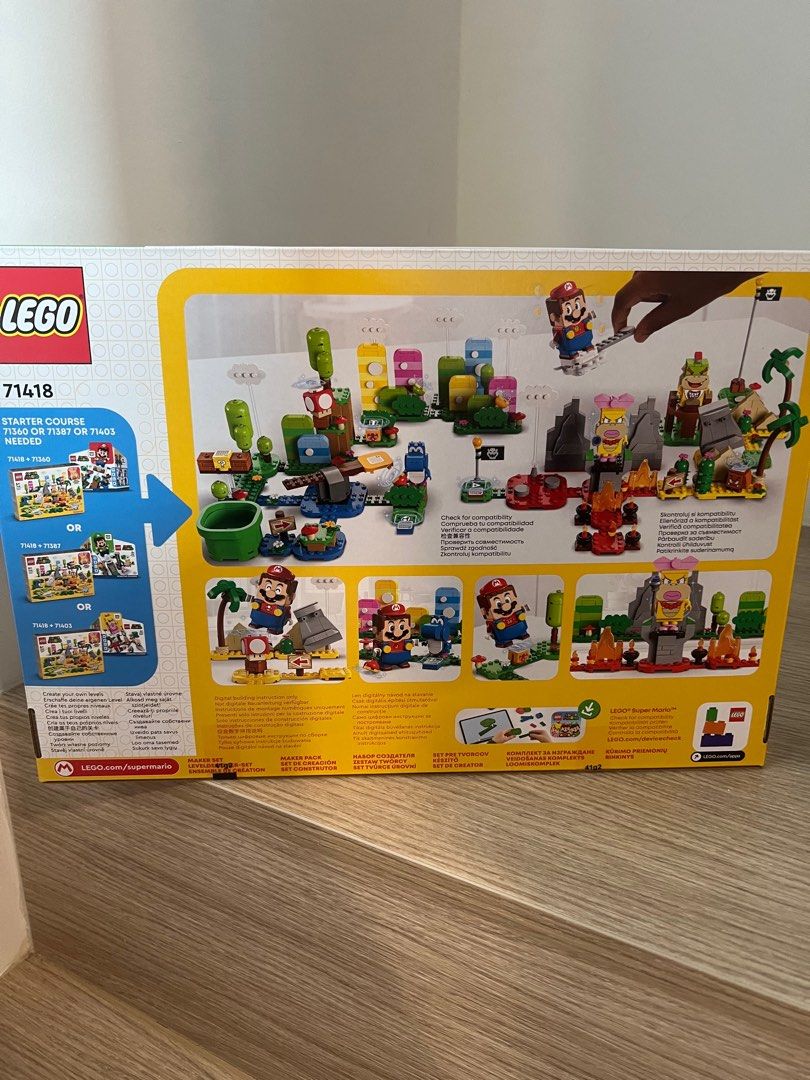 LEGO Super Mario Creativity Toolbox (LEGO 71418), Hobbies & Toys, Toys ...