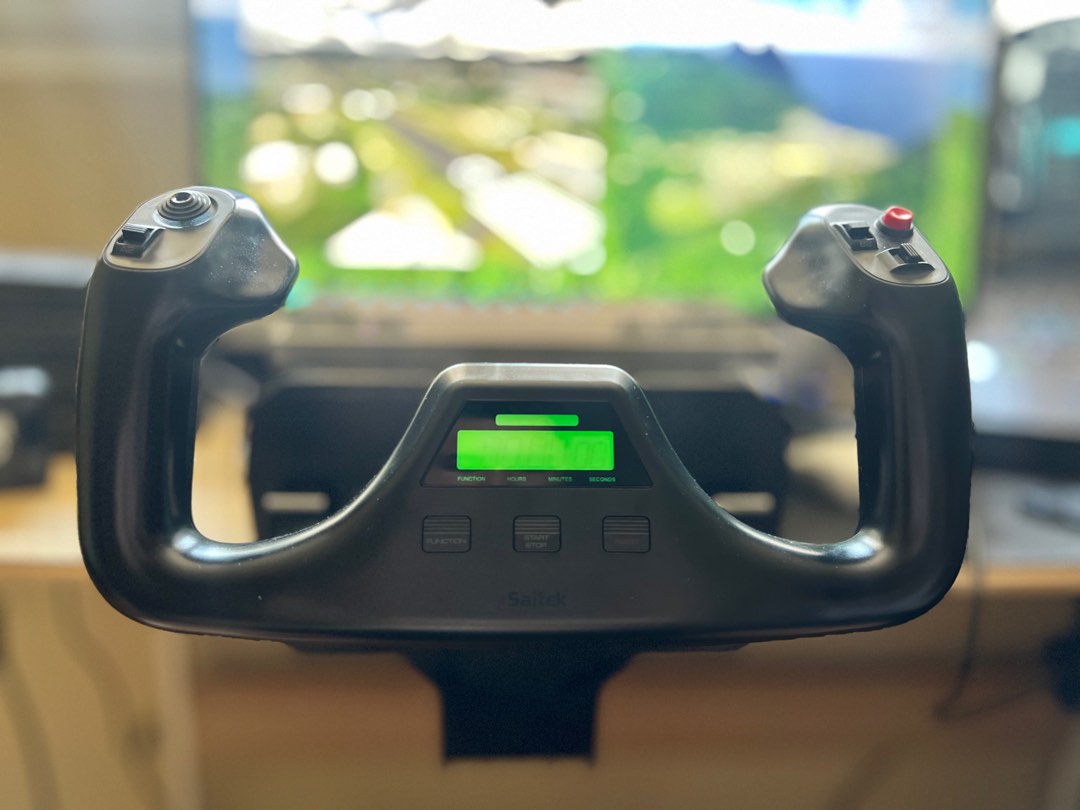Logitech Flight Yoke, Video Gaming, Video Game Consoles, Others on ...