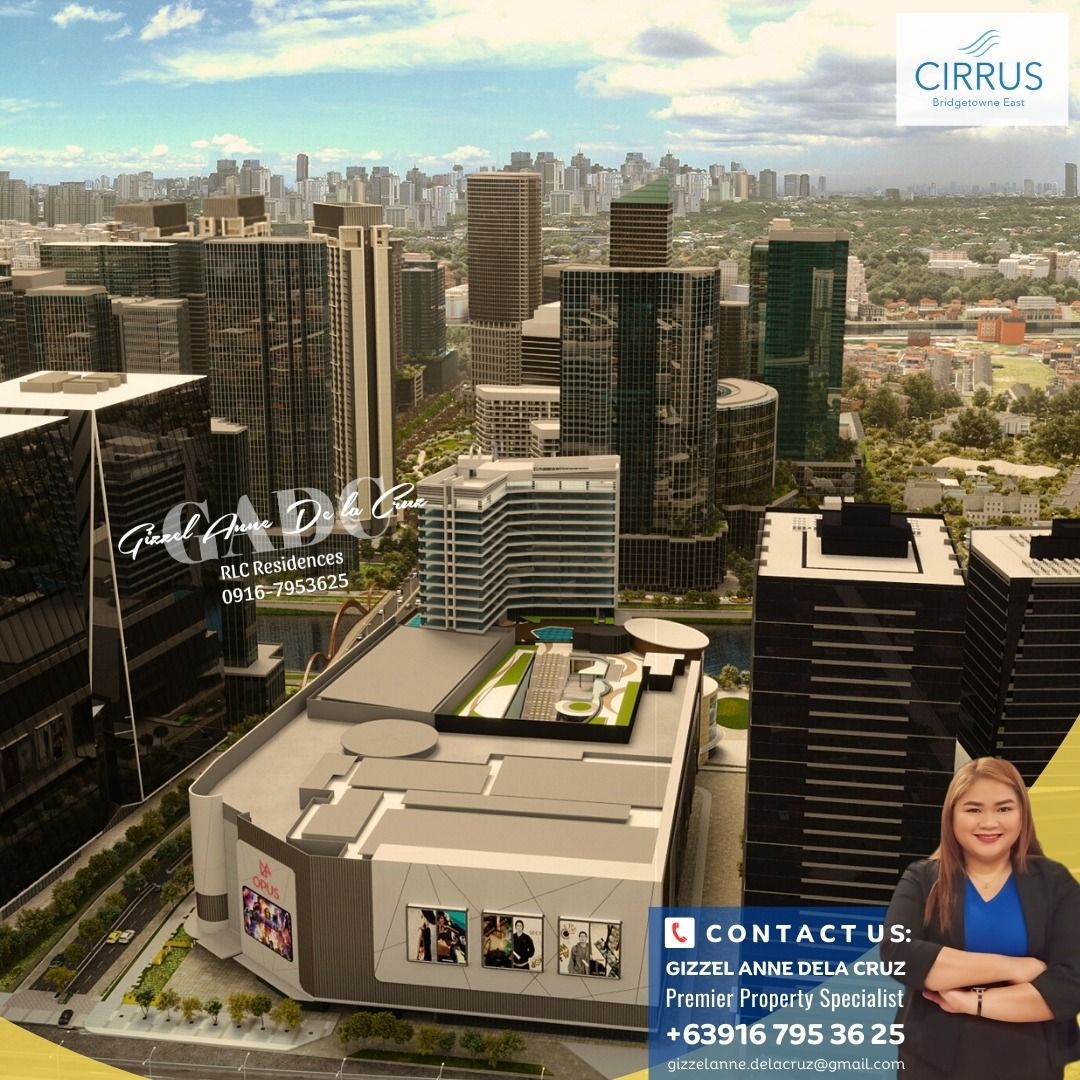 Low Monthly payment Affordable Pre-Selling Studio for sale at Cirrus ...