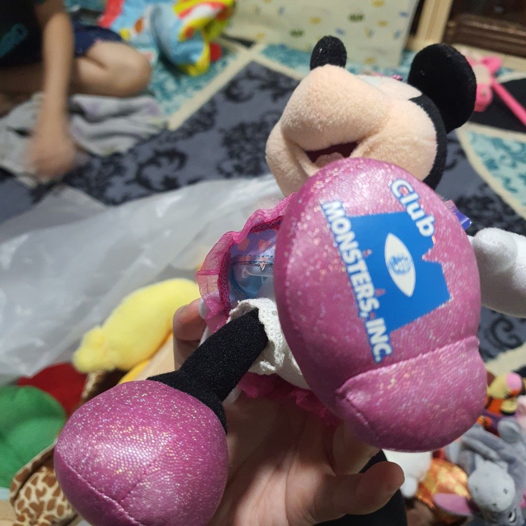 Minnie mouse collab monster inc, Hobbies & Toys, Toys & Games on Carousell