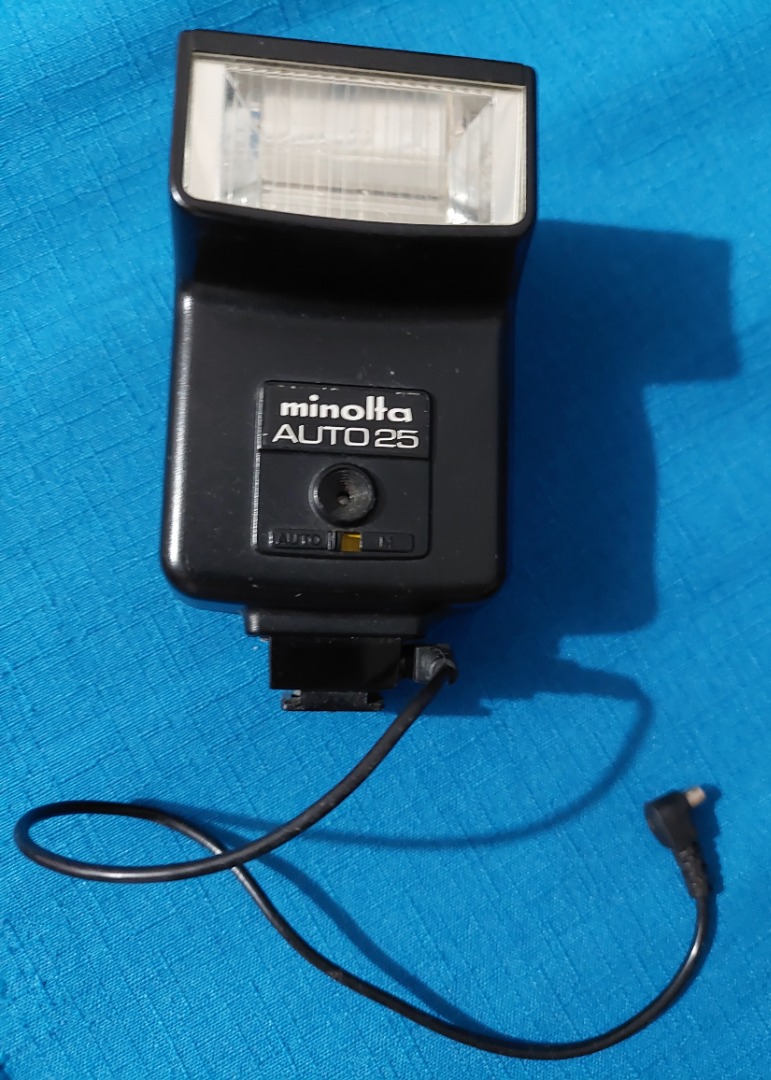 Minolta old-school flash, Photography, Photography Accessories, Flashes ...