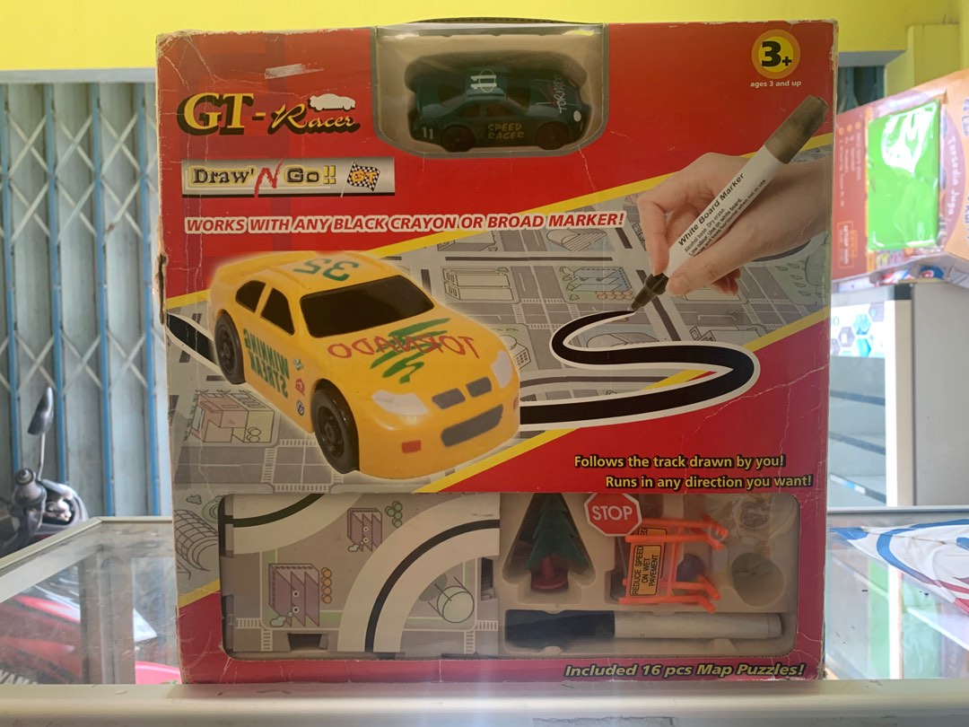 Mobil sensor garis set track nya, Toys & Collectibles, Mainan di Carousell