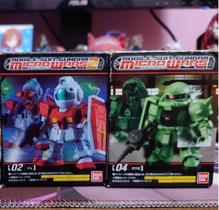 Mobile Suit Gundam Micro Wars Figure Collection, Hobbies & Toys, Toys ...