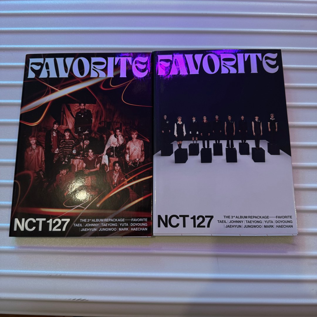NCT 127 Favorite Album, 興趣及遊戲, 收藏品及紀念品, 韓流 - Carousell