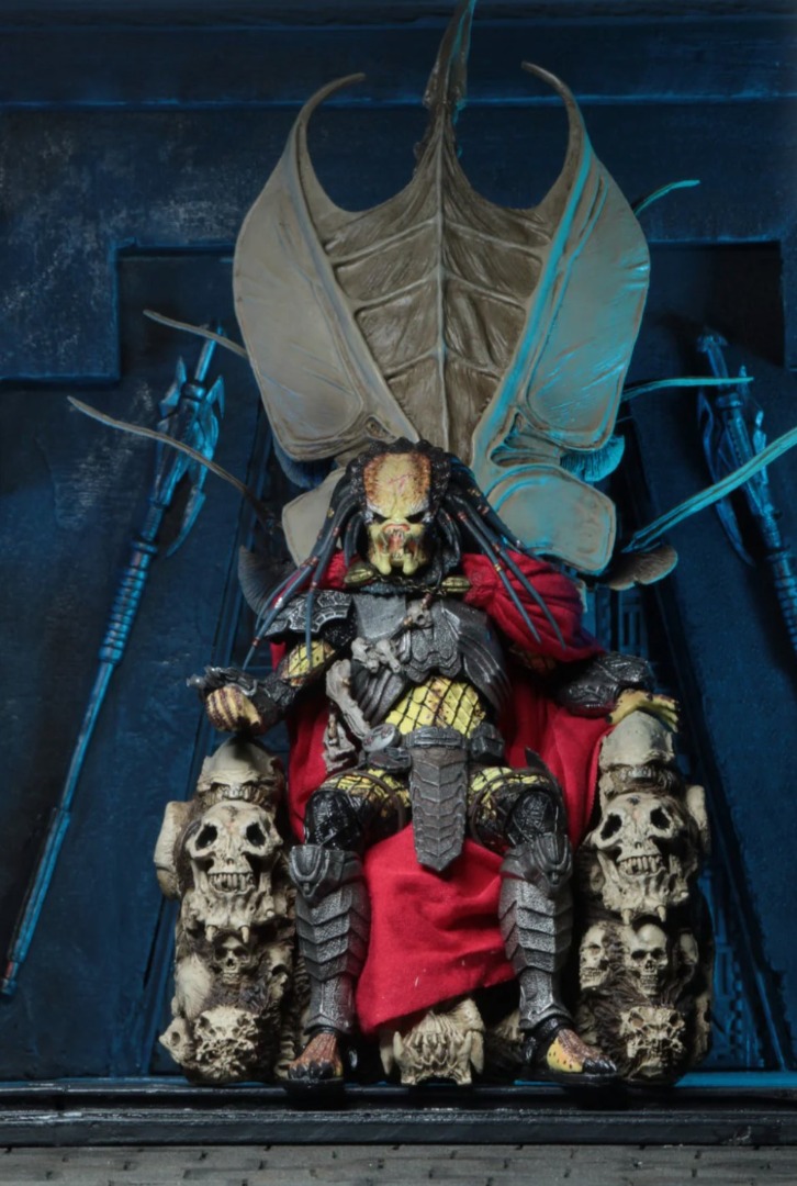 NECA Official : Predator - Bone Throne Element Diorama (REISSUE LIMITED ...