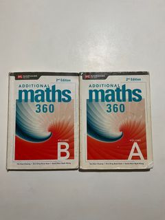 Additional maths workbook - O levels, IGCSE - FBP, Hobbies & Toys, Books & Magazines, Assessment ...