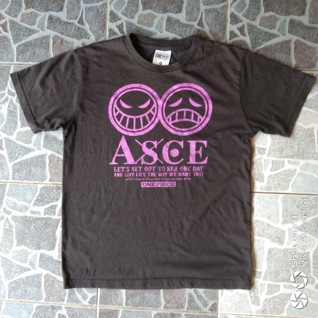 One piece Asce, Men's Fashion, Tops & Sets, Tshirts & Polo Shirts on ...